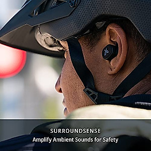 Jaybird Vista 2 True Wireless Bluetooth Headphones With Charging Case - Premium Sound, ANC, Sport Fit, 24 Hour Battery, Waterproof Earbuds With Military-Grade Durability - Black