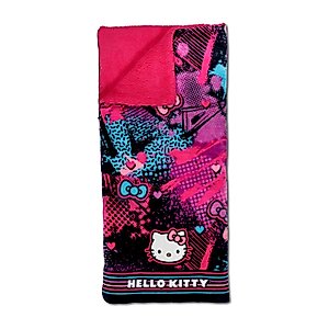 Northwest Hello Kitty Cloud Sherpa Slumber Bag, 27" x 62", Slumber Kitty