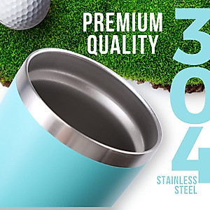 Onebttl Golf Gifts for Men, Funny Golf Gifts for Men 20oz Tumbler, Golf Dad Gifts, Fathers Day Golf Gifts, Birthday Gifts, Gifts for Golf Lovers - Teal - Let's Partee