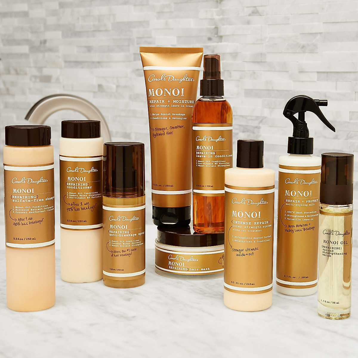 Carol’s Daughter Monoi Deeply Repairing Hair Mask with Monoi Oil Made From Tahitian Tiare Gardenia Flowers and Coprah Coconut Oil and No Parabens, 7 oz