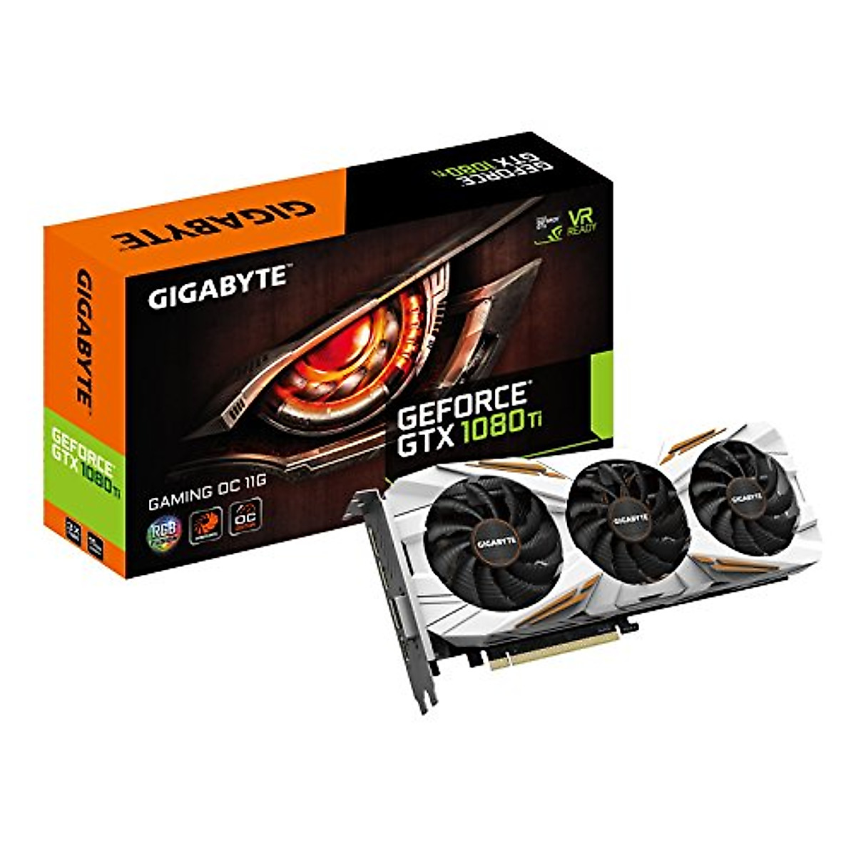Gigabyte GeForce GTX 1080 Ti Gaming OC 11GB Graphic Cards N108TGAMINGOC-11GD
