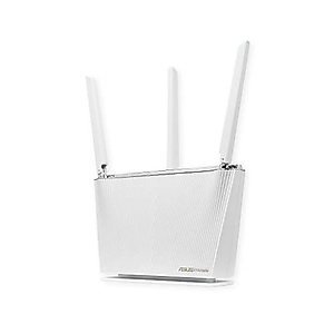 ASUS WiFi 6 Router (RT-AX68U White) - Dual Band Gigabit Wireless Router, 3x3 Support, Gaming & Streaming, AiMesh Compatible, Included Lifetime Internet Security, Parental Control, MU-MIMO, OFDMA