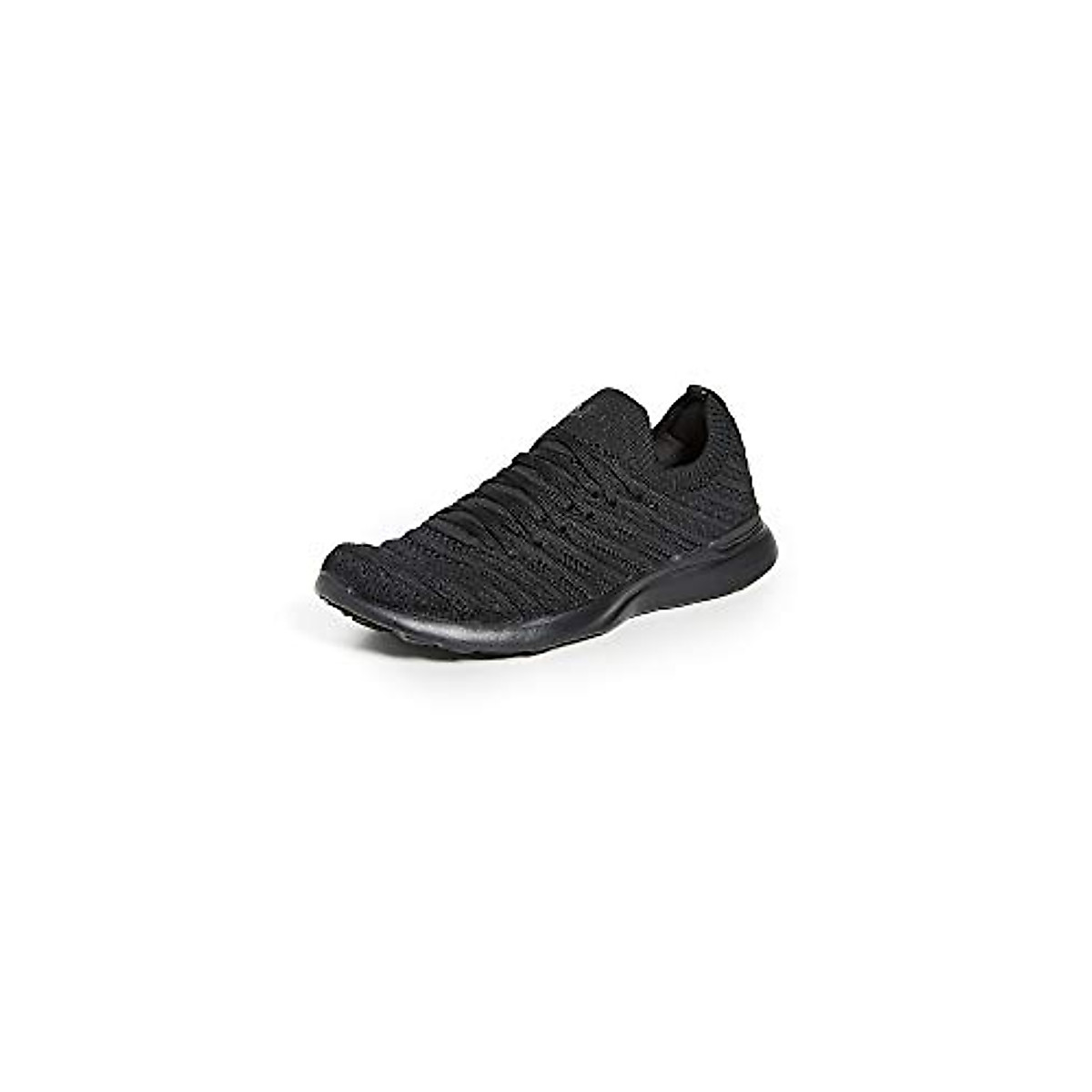 APL: Athletic Propulsion Labs Women's Techloom Wave Sneakers, Black/Black, 9 Medium US