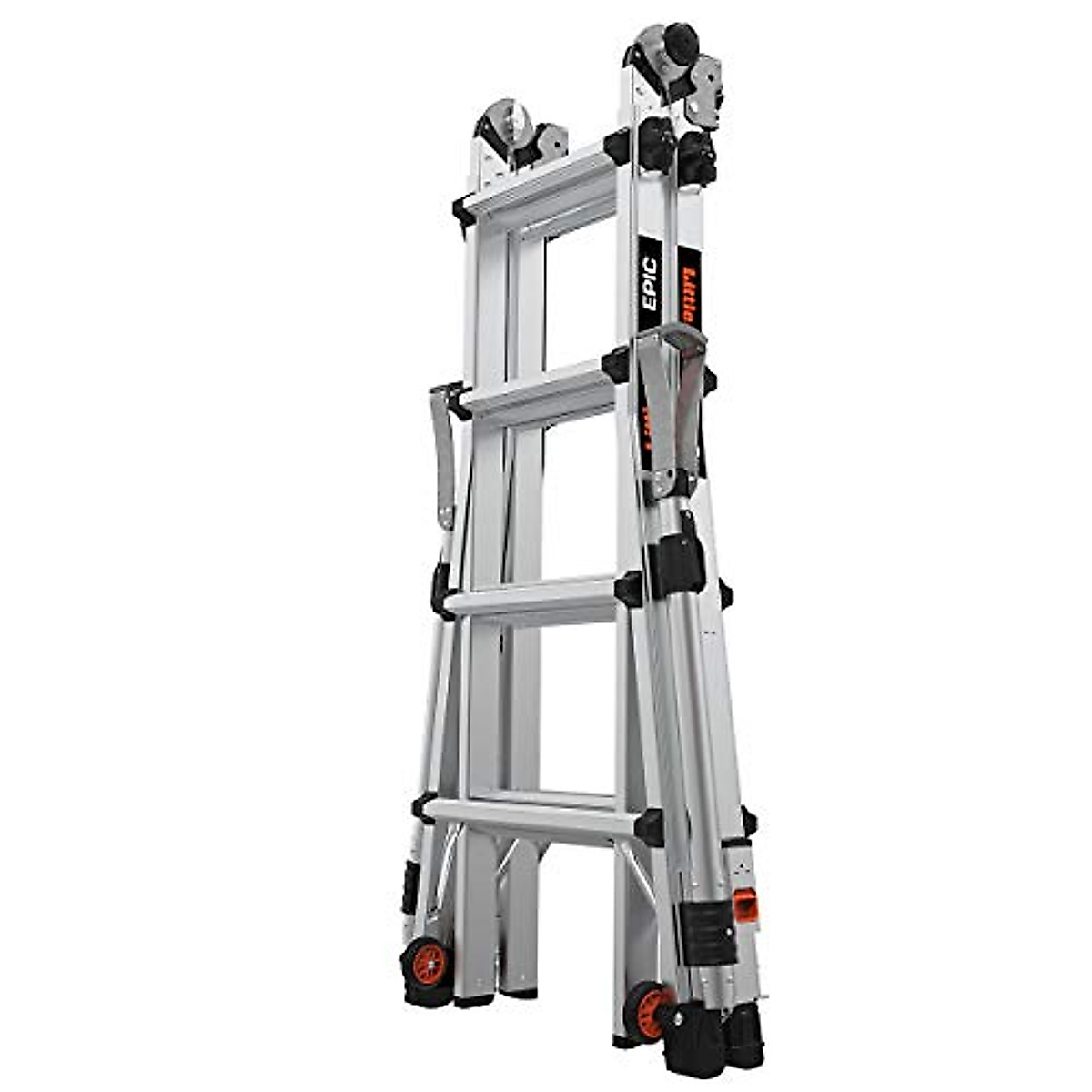 Little Giant Ladders, Epic, M17, 17 foot, Multi-Position Ladder, Aluminum, Type 1A, 300 lbs weight rating, (16817-818)