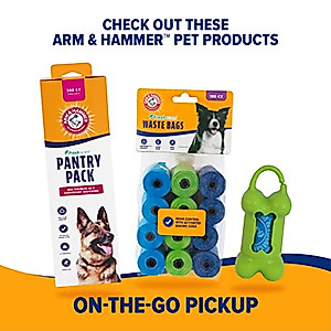 Arm & Hammer Swivel Bin & Rake Pooper Scooper Waste Management System (2 Bonus Heavy Duty Handle Tie Waste Bags Included for Premium Odor Control)