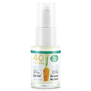 40 Carrots Carrot & Cucumber Eye Gel with Retinol for All Skin Types - Smooths Fine Lines & Reduces Wrinkles, Crow's Feet, Dark Circles, Under Eye Bags | Paraben Free (0.5 fl oz)