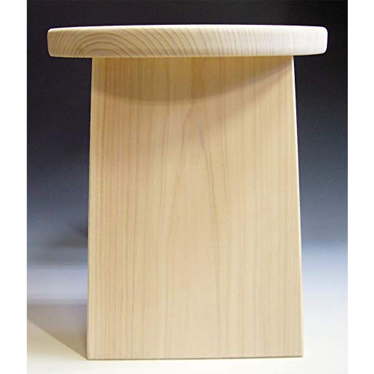 Kiso Craft Wooden Bath Chair, Healing Incense, Made in Japan, Cypress (Foot Height), Width 11.8 x Depth 10.4 x Height 11.8 inches (30 x 26.5 x 3