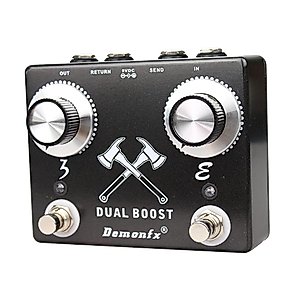 Demonfx Dual Booster with FX Loop Fast US Ship No International Wait Times