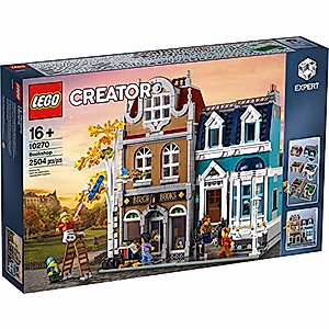 LEGO Creator Expert Bookshop 10270 Modular Building Kit, Big Set and Collectors Toy for Adults, (2,504 Pieces)