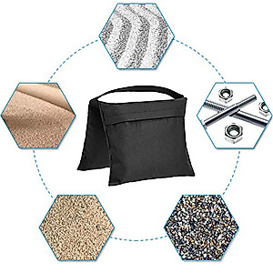 Lidlife 4 Packs of Heavy Photography Sandbag Studio Video Sandbags, Used for Light Brackets, Boom Brackets, Props for Fixed Brackets