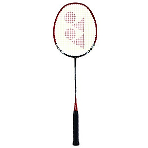 YONEX Nanoray 6000I G4 - U Aluminium Strung Badminton Racket with Full Racket Cover (Red) | for Intermediate Players | 92 Grams | Maximum String Tension - 24lbs