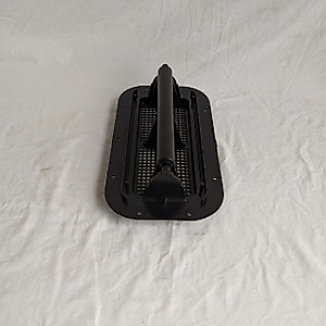 Kay Enterprises Trailer Roof Vent Black Plastic Low Profile Roof Vent Air Flow Horse Toy Hauler RV NO gasket
