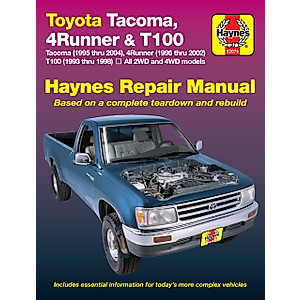 Toyota Tacoma, 4Runner & T100 1993 THRU 2004