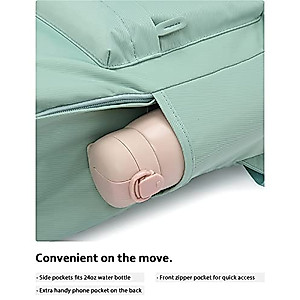 HotStyle 936Plus Minimalist Backpack, Functional for Travel, College & Work, Cambridge blue