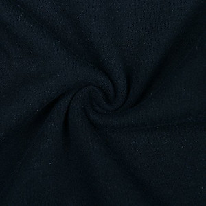 OPAWO Unisex Infant Baby Cotton V-Neck T-Shirts Long Sleeve Blank Tees Shirts 3 Pack for Boys Girls 6-24 Months(Black,18-24 Months)