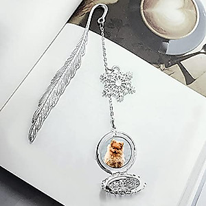 Personalized Photo Bookmark Custom Metal Feather Bookmark Butterfly Book Marks Appreciation Gifts Reading Gifts for Book Lovers Teachers