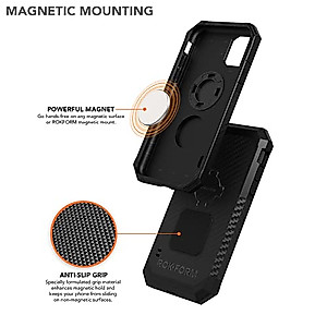 Rokform - iPhone 11 Case, Rugged Series, Magnetic Protective Apple Gear, iPhone Cover with RokLock Twist Lock, Shock Proof, Drop Tested Armor (Black)