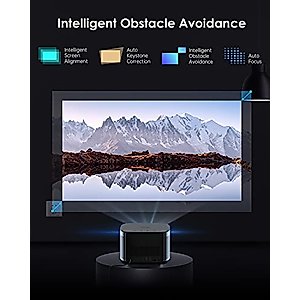 XGIMI Horizon 1080p FHD Projector 4K Supported Movie Projector, 2200 ANSI Lumens, Harman Kardon Speakers, Android TV 10.0, Auto Focus, Auto Keystone Correction, Auto Object Avoidance, WiFi Bluetooth