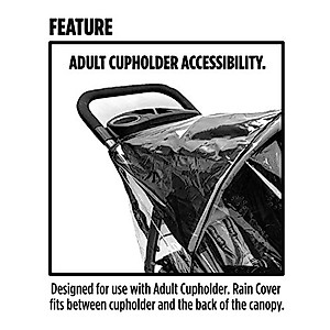 Sashas Rain and Wind Cover For the Graco ‘FastAction Fold Click Connect’ Jogger Stroller