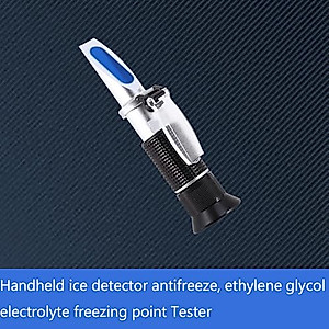 Automotive Antifreeze Refractometer RHA-503ATC for Coolants, Anti Freezing Fluids, Battery Electrolyte & Engine Fluids Testing, -50°C to 0°C Range with ATC