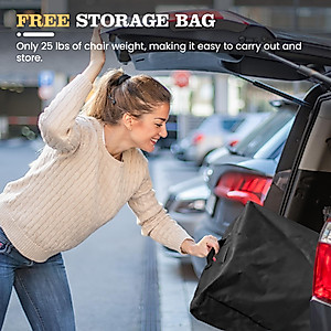 VONZOY Oversized Outdoor Chaise Lounge Chairs Set of 2，Patio Lounge Chair with Adjustable Backrest, Pool Chaise Lounge with Cup Holder, Resin Chair for Poolside, Beach, Garden and Yard - Grey