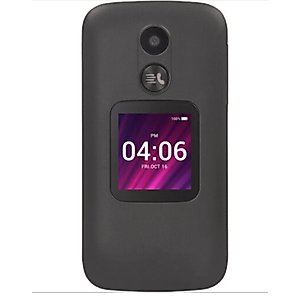TCL Go Flip 2 4058G 8GB Factory Unlocked 4G LTE GSM Smart Flip Phone (Renewed)