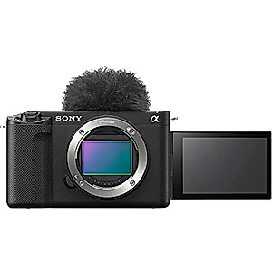 Sony Alpha ZV-E1 Full-Frame Interchangeable Lens Mirrorless Vlog Camera - Black Body (Renewed)