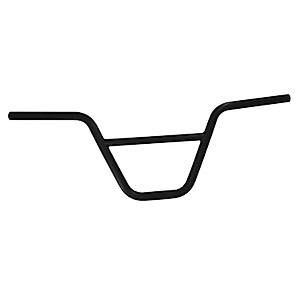 BMX Handlebars Bike Handlebar Steel Bicycle Handle Bars Bicycle Parts Universal Fits Bikes 22.2mm Bar End 9.4'' Rise 29.1'' Length Black