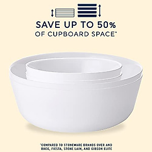 Corelle White ED Bowl Set 4pk FFP, 4 PIECE