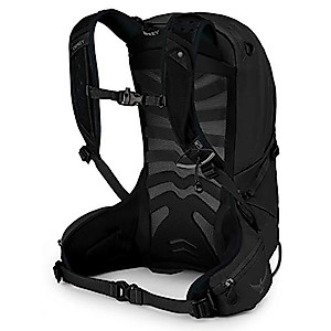 Osprey Talon 11L Men's Hiking Backpack with Hipbelt, Stealth Black, S/M
