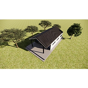 Zephyr-A-400sq.ft. from Compact to Spacious, Cozy to Luxurious: 400 sq.ft. Small Houses, 900 sq.ft. Two-bedrooms, or 1600 sq.ft. Three-bedrooms. Built Steel, Your Dream Home is Ready in 3 to 15 Days.