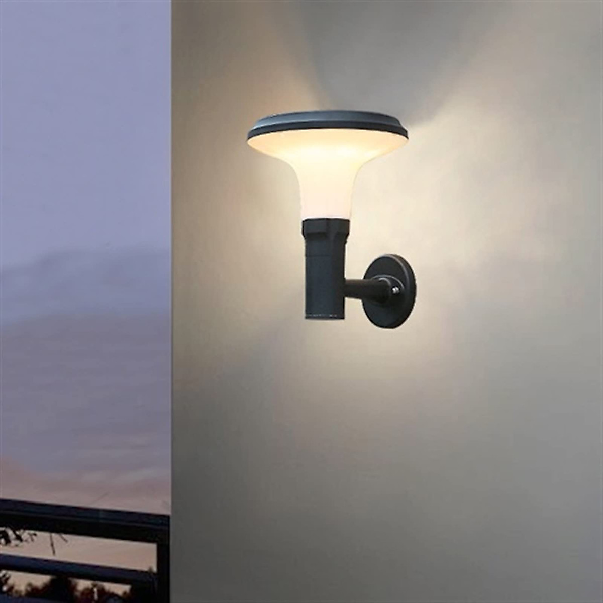 OUUED European Wall Light Aluminum Alloy LED Outdoor Waterproof Villa Door Exterior Wall Lamp Modern Minimalist Garden Lamp Home Outdoor Super Bright Terrace Wall Sconce Villa Garden Wall Lantern