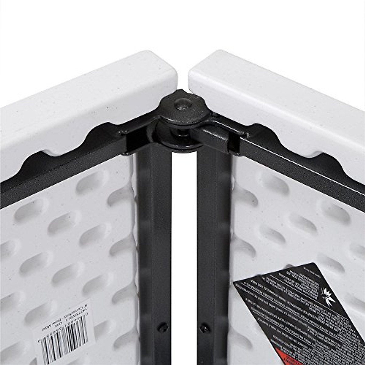 CoscoProducts COSCO 14778WSL1X Deluxe 8 Foot Folding Table, White White