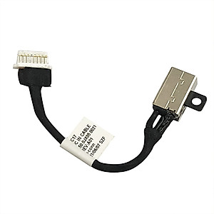 Zahara DC Power Jack Cable Charging Port Replacement for DELL INSPIRON 7706 2N1 P98F GKHVN 0GKHVN 450.0JX05.0021 450.0JX05.0011