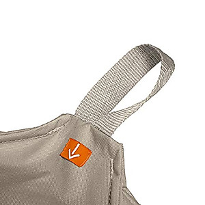 Classic Accessories Storigami Water-Resistant 104 Inch Easy Fold Patio Left-Facing Sectional Lounge Set Cover, Goat Tan, Patio Furniture Covers