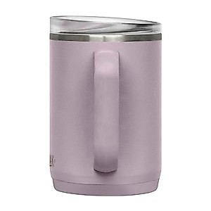CamelBak Thrive Leak-Proof 16 oz Mug, Insulated Stainless Steel - For travel, coffee, tea, hot beverages - Spill Proof - Cup-holder Compatible, Purple Sky