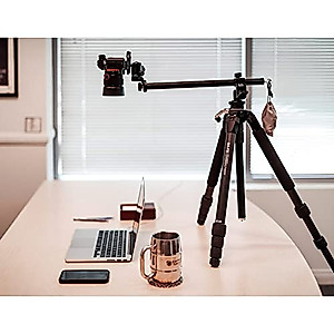 SLIK Creator’s Series: Sliding Arm II – 19.5” Mini Boom Arm, Black (Model: 618-757)