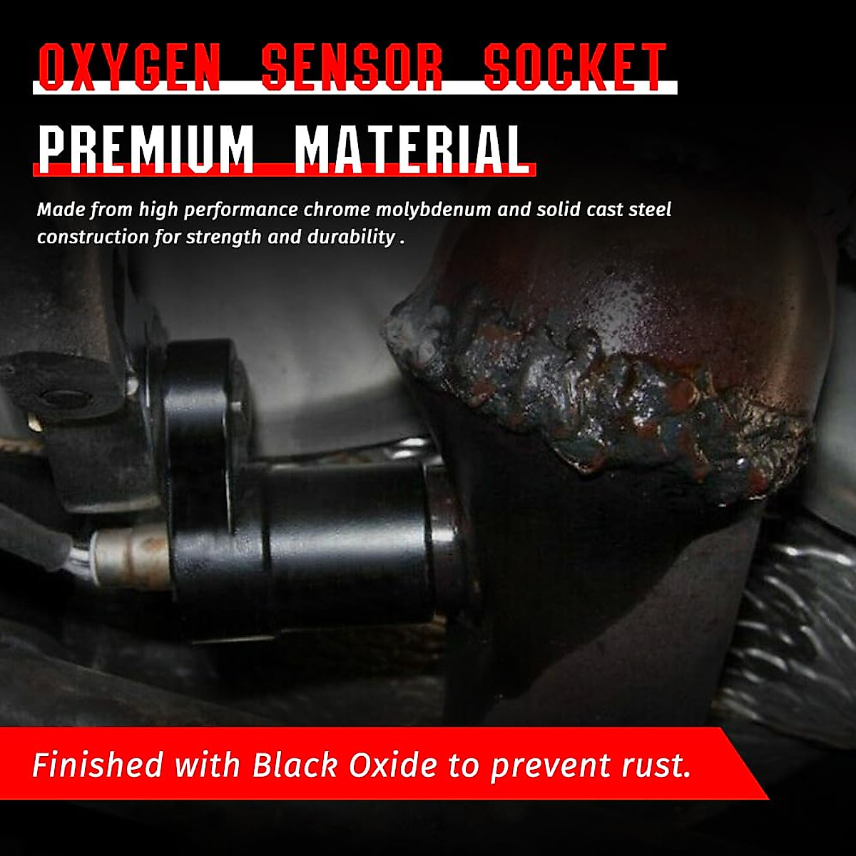 o2 sensor socket 7/8 o2 sensor socket 3/8-Inch Drive by 7/8-Inch (22 mm) Offset Oxygen Sensor Socket-Universal