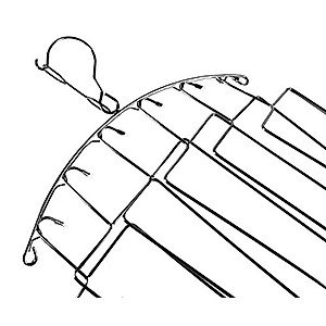 SILLY MONKEY Sock Blockers and Laundry Drying Hanger Rack Stainless Steel, Complete with 3 Pairs of Small, Medium, Large Sock Blockers for Fast Drying and Displaying Hand Knitted Socks