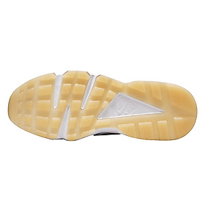 Nike Men's Air Huarache White/Safety Orange (DX2345 100) - 11