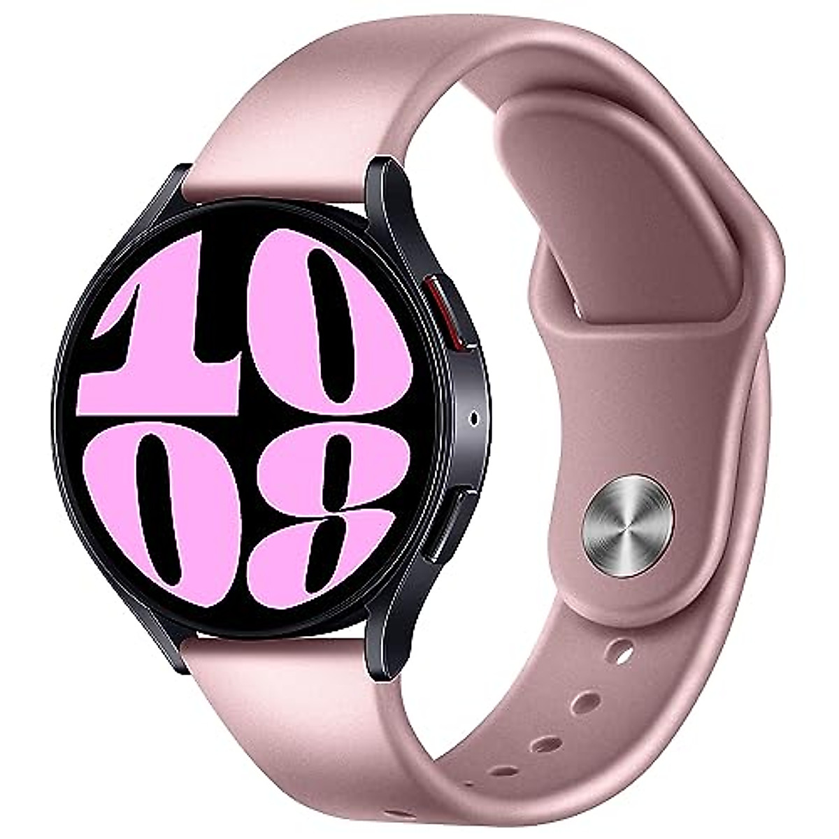 6 Pack Silicone Bands for Samsung Galaxy Watch 7 6 5 4 Band 40mm 44mm/Watch FE 40mm Women Men,20mm Watch Band for Samsung Watch 6 Classic 43mm 47mm/Watch 5 Pro 45mm/4 Classic 42mm 46mm Sport Straps