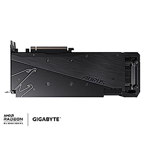 Gigabyte AORUS Radeon RX 6750 XT Elite 12G Graphics Card, WINDFORCE 3X Cooling System, 12GB 192-bit GDDR6, GV-R675XTAORUS E-12GD Video Card