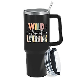 Wild About Learning Tumblers Skinny Employees