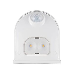 Energizer LED Motion-Activated Security Light, Battery Operated, 40 Lumens, Wireless, Indoor/Outdoor, Over-The-Door, Ideal for Entryway, Porch, Patio, Basement, Shed, Garage, 38184