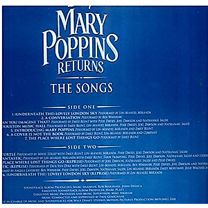 Mary Poppins Returns: The Songs O. S. T Exclusive Red Transculent