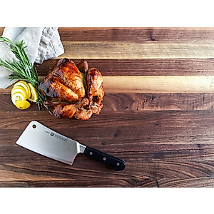 ZWILLING Pro 6-Inch Meat Cleaver Razor-Sharp German Knife Set Made in Company-Owned German Factory with Special Formula Steel, Perfected for Almost 300 Years, Stainless Steel