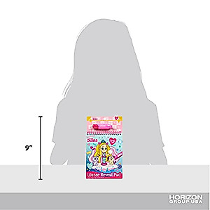 Horizon Group USA Love, Diana Water Reveal Pad, Love Diana Art Set, Less Mess Watercolor Kit, Includes 8 Page Activity Book, Refillable Water Pen, Water Reveal Activities & More, Great for Kids 3+