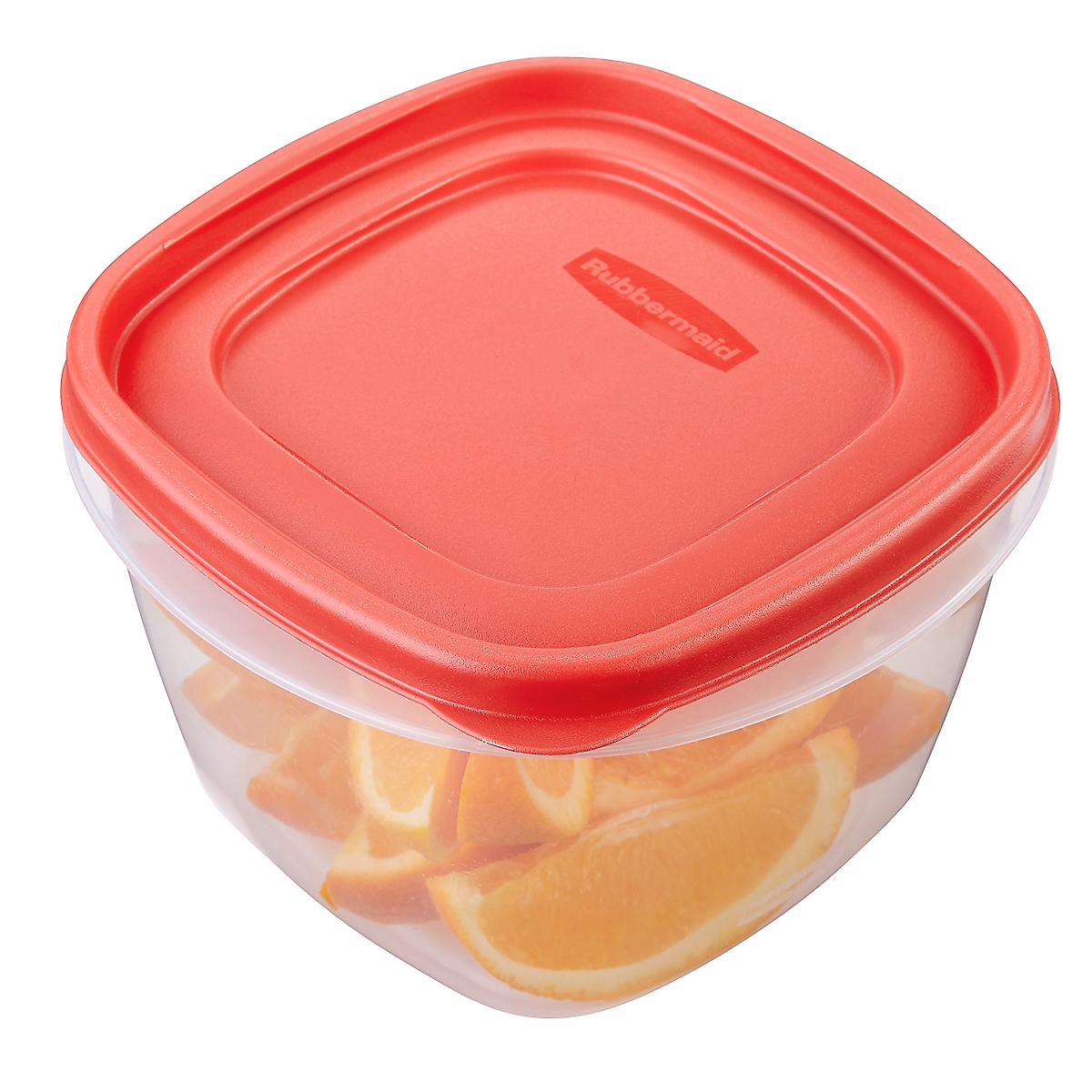 Rubbermaid Easy Find Lids Food Storage Containers, Racer Red, 42 Piece Set