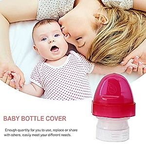 Gadpiparty 4Pcs Reusable Colorful Plastic Water Bottle Lid Top Spill Proof Water Bottle Cover Juice Soda Water Bottle Caps Bottle Fizz Lid Caps Can Covers for Kids Toddler Baby