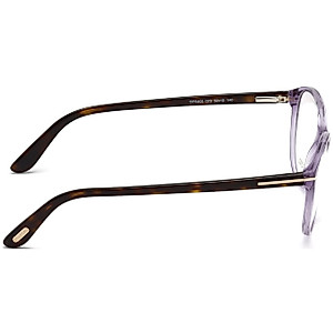 Tom Ford - FT 5403, Round, ACETATE/SILVER, women, LILAC (078 A), 54/15/140